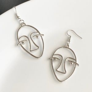 Jewelry | New Human Face Earrings In Silver Color | Poshmark